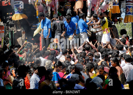 Temple Chariot festival in Kapaleeswarar temple at Mylapore in Chennai ...