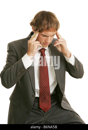 young attractive worried and stressed man at home calculating month tax ...