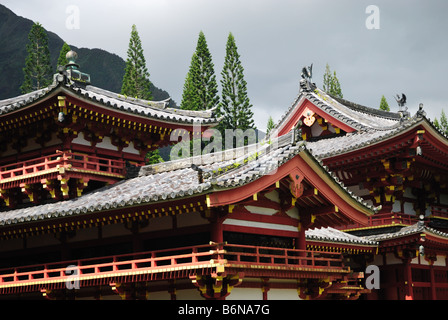 The Phoenix Hall (Hoo Do) at Byodo-in Temple in Kyoto, Japan Stock ...