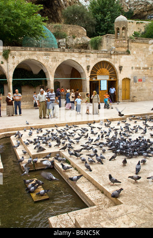 Cave where prophet Abraham was born, Sanliurfa (Urfa), Turkey Stock ...