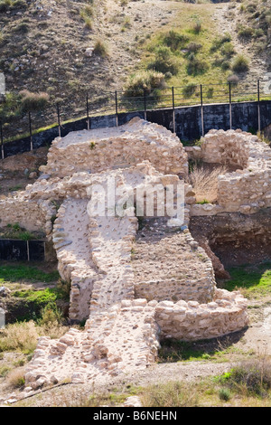 Los Millares Copper Age archaeological site near Santa Fe de Mondujar ...