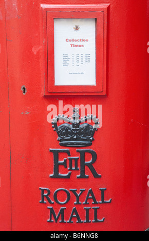 Red Post box Gibraltar Post Office Stock Photo - Alamy