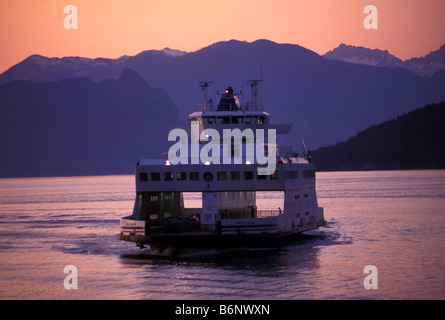 BC Ferries vessel "Queen of Capilano" leaving Horseshoe Bay on route to ...
