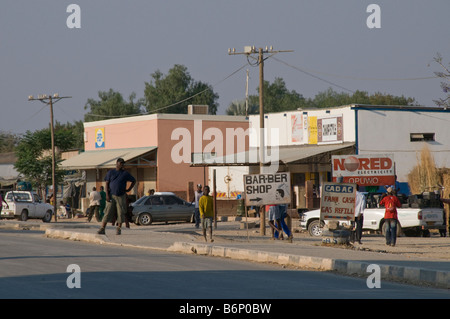 Opuwo, Town Centre, Northern Namibia, SW Africa Stock Photo - Alamy