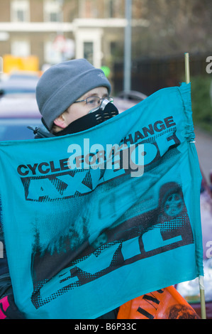 Protestors at a climate change rally in Parliament Square, London, UK ...