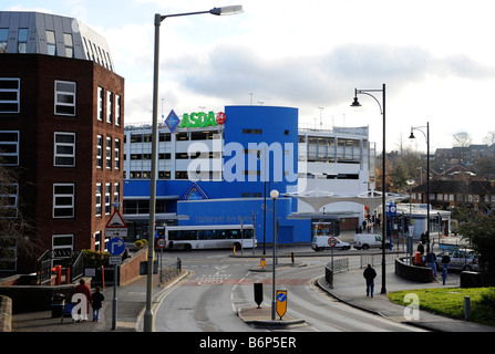 The Asda store and car park at the Cornbow Centre part of the new ...
