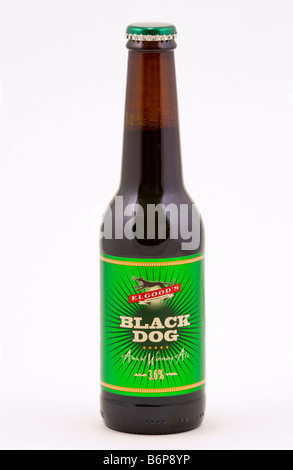 Bottle of Elgoods Black dog ale Stock Photo - Alamy