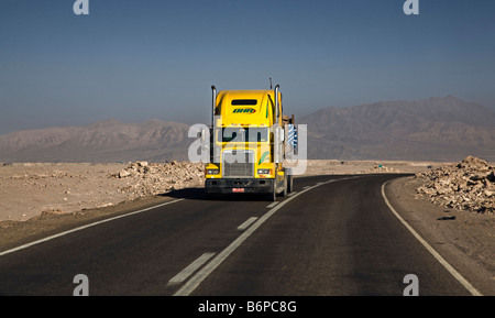 Freight truck in the Atacama Desert near Salta, Argentina Stock Photo ...