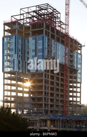 KD Tower (formerly Kodak building) Hemel Hempstead, external cladding ...