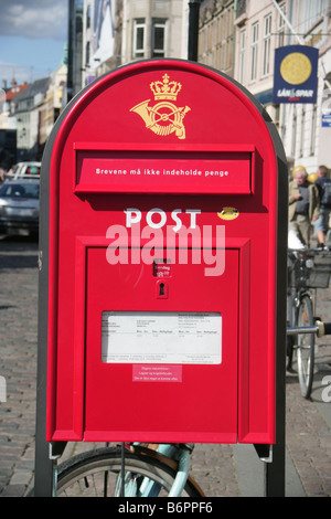 Post box, Copenhagen, Denmark Stock Photo - Alamy
