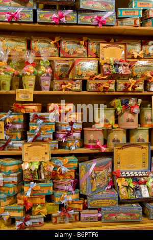 Candy store in Carcassonne, Languedoc Roussillon, France Stock Photo ...