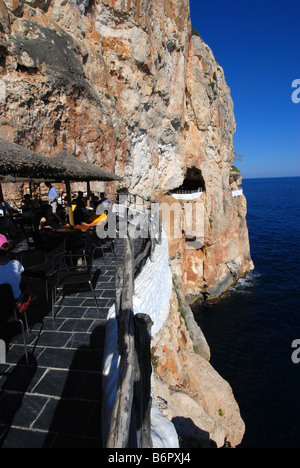 Cava d en Xoroi bar dancing Mednorca Spain Stock Photo - Alamy