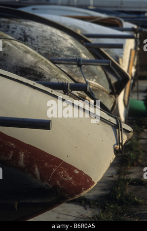 Bow of a rowing boat Stock Photo - Alamy
