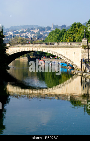 River Avon and North parade bridge in Bath at sunset Stock Photo - Alamy