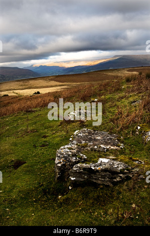 Llangynidr Moors in Wales - the windswept and desolate Llangynidr Moor ...