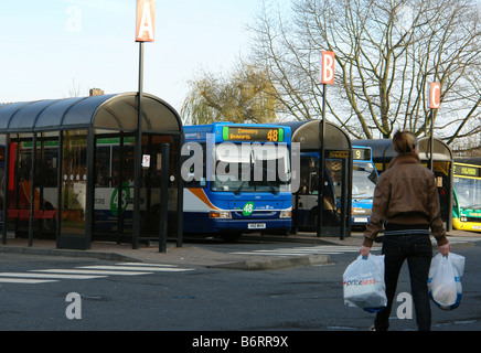 stagecoach buses Nuneaton Stock Photo - Alamy