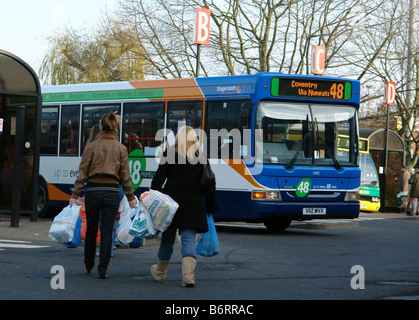 stagecoach buses Nuneaton Stock Photo - Alamy