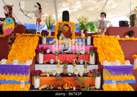 Shrine to Frida Kahlo, Frida Kahlo Museum, Mexico City, Altar, Mexico ...
