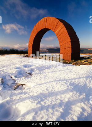 Striding Arches sculpture by the artist Andy Goldsworthy at Cairnhead ...