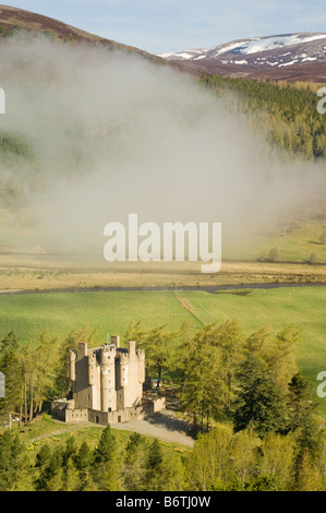 Braemar Castle looking north Aberdeenshire Scottish Highlands Stock ...