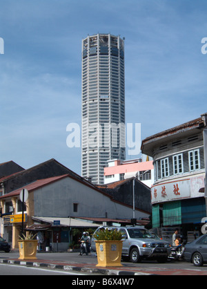 Komtar building penang malaysia Stock Photo - Alamy