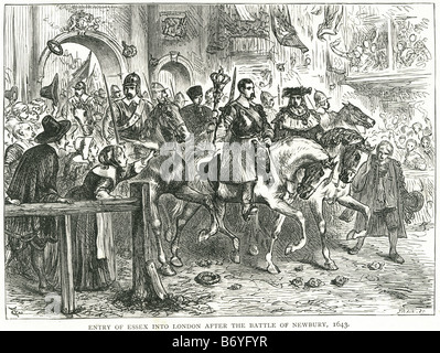 THE BATTLE OF NEWBURY Stock Photo - Alamy