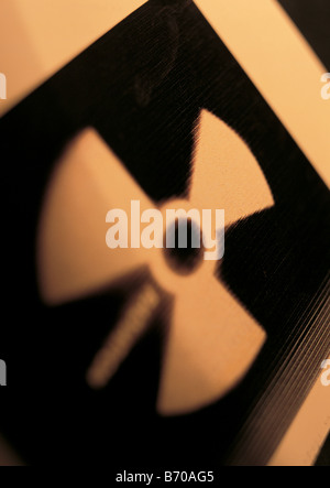 Symbol of nucleonics Stock Photo - Alamy