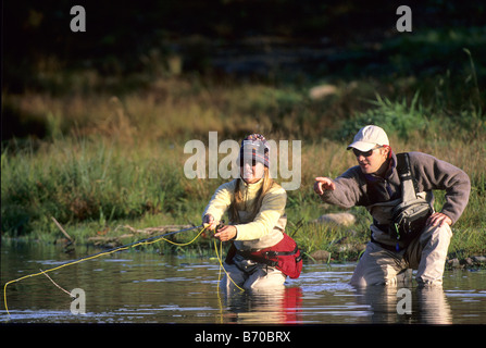 People fly fishing in Pennsylvania Stock Photo - Alamy
