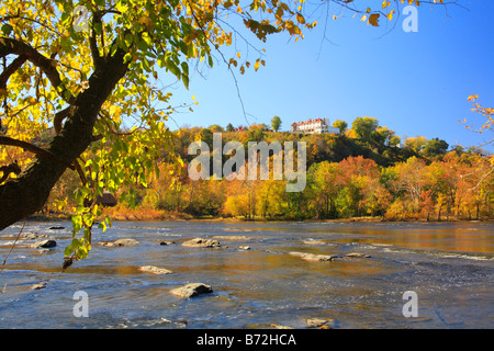 Hilltop House and Potomac River, Harpers Ferry National Historic Park ...