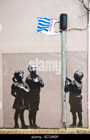 A Tesco flag Stock Photo - Alamy