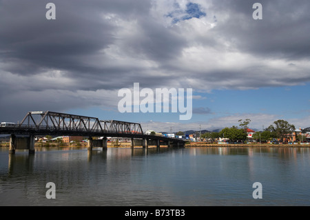 Storm Clouds Macksville Bridge and Nambucca River Macksville New South ...