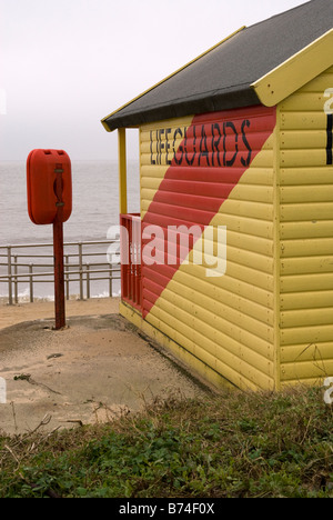 Southwold Suffolk UK Lifeguards Hut Seafront Stock Photo - Alamy