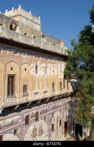 haveli or merchants house at nawalgarh Stock Photo - Alamy