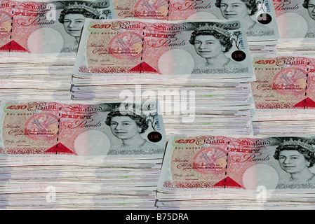 All British Bank notes £5 £10 £20 £50 Stock Photo - Alamy