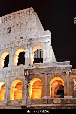 A breathtaking view of the iconic Roman Colosseum, one of the most ...