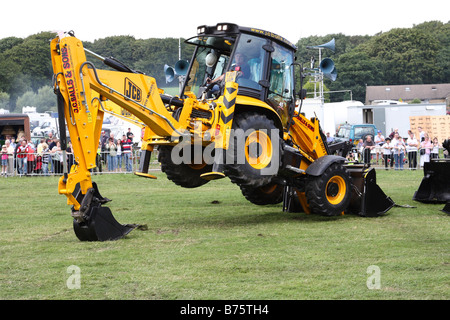 J C Balls, JCB Display Team at the Cromford Steam Rally, Derbyshire ...