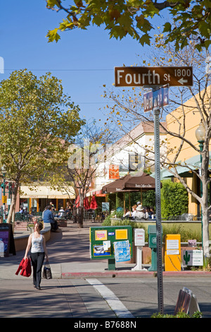 Fourth Street Shopping, Berkeley, California, USA Stock Photo - Alamy