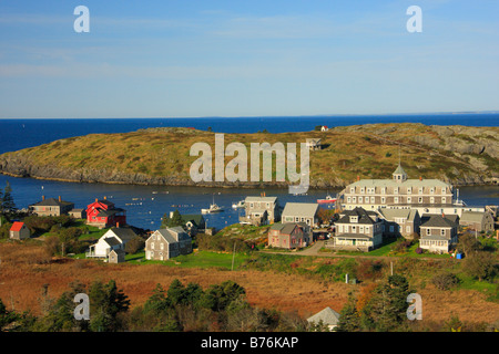 The Island Inn, Monhegan, Monhegan Island, Maine, USA Stock Photo - Alamy