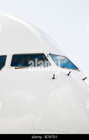 Airbus A380 windshield Stock Photo - Alamy