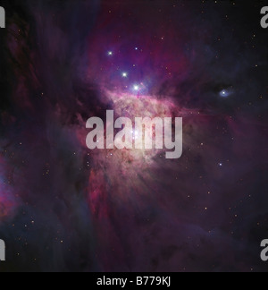 Orion Nebula, Orion Trapezium Cluster Stock Photo - Alamy