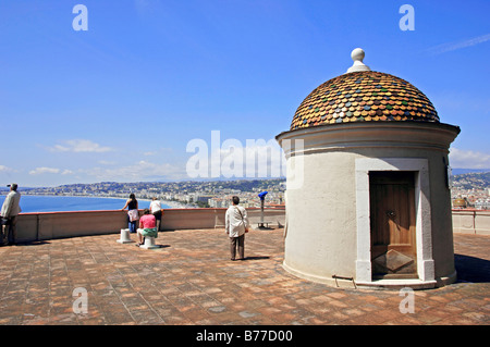 La Tour Bellanda, observation deck with nice view on city and beach of ...