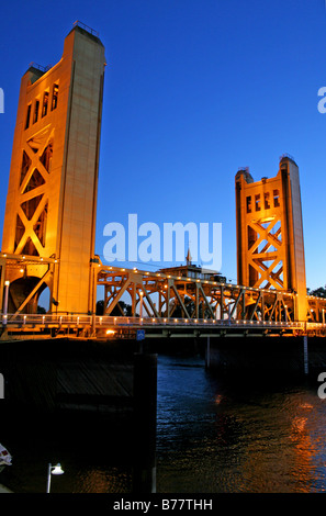 The Old Sacramento Bridge Stock Photo - Alamy