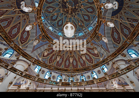 DITIB-Merkez-Mosque, interior view, newly built in the Ottoman style ...
