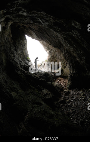 Paviland Cave, Gower Peninsula, Wales Stock Photo - Alamy