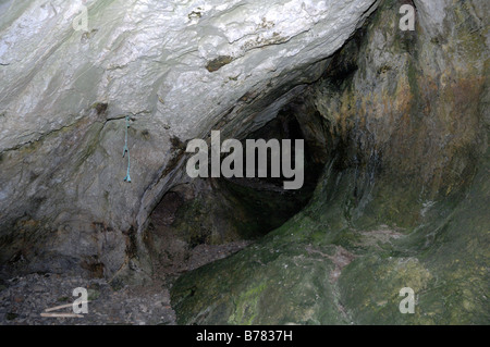 Cave interior Paviland Cave Gower West Glamorgan Wales UK Europe Stock ...