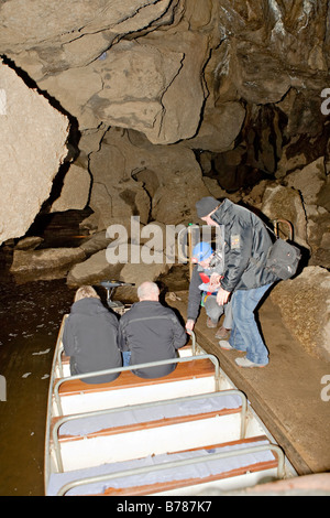 Marble Arch Caves, Enniskillen, Ireland. Natural limestone features ...