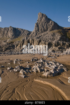 Mewslade Bay, Gower Stock Photo - Alamy