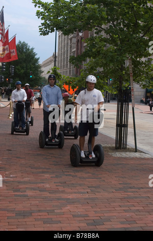 Tourists on Segway Scooter Tour, Washington DC, USA Stock Photo - Alamy