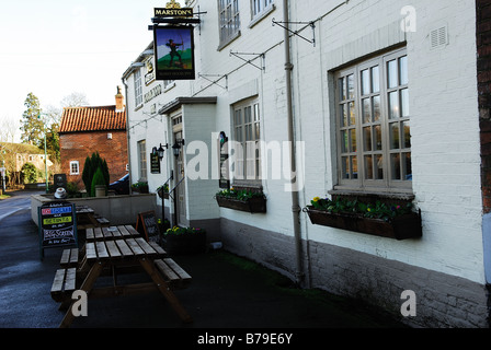 Lambley Village Public House Stock Photo - Alamy