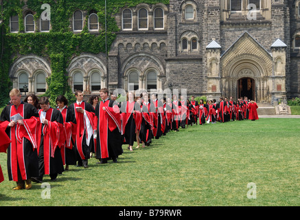 University of Toronto Graduation Ceremony Stock Photo - Alamy